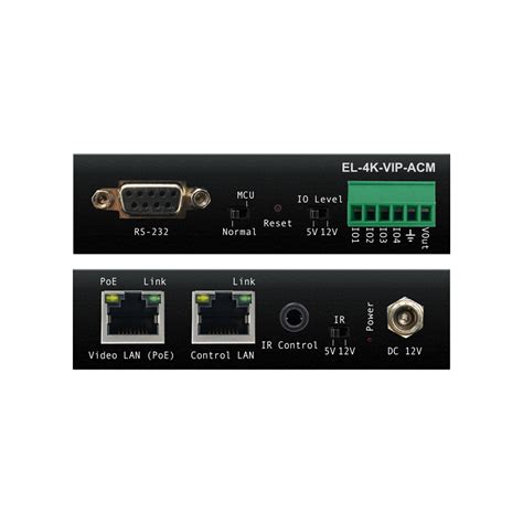 EL 4K VIP ACM 4K UHD Video Over IP Advanced Control Module EgeRate Elektronik