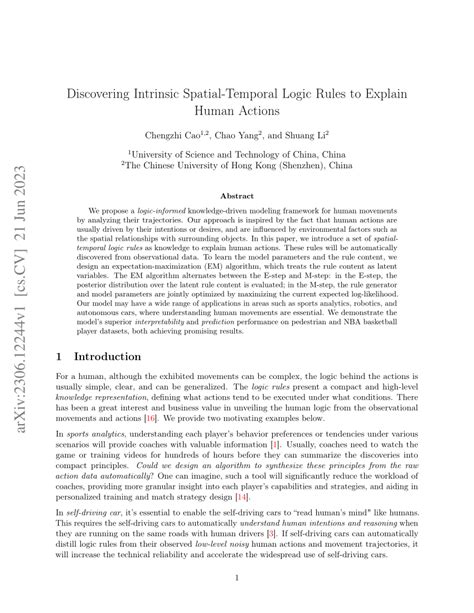 Pdf Discovering Intrinsic Spatial Temporal Logic Rules To Explain