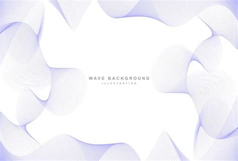 Premium Vector Abstract Elegant Background With Beautiful Flowing Lines Waves
