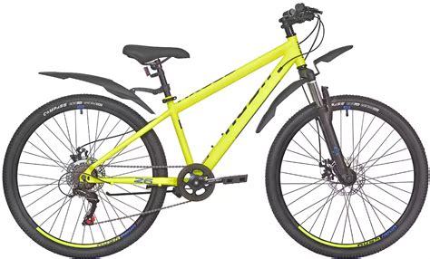 Велосипед подростковый 26 NX605 DISC ST 6ск RUSH HOUR жёлтый купить в ...