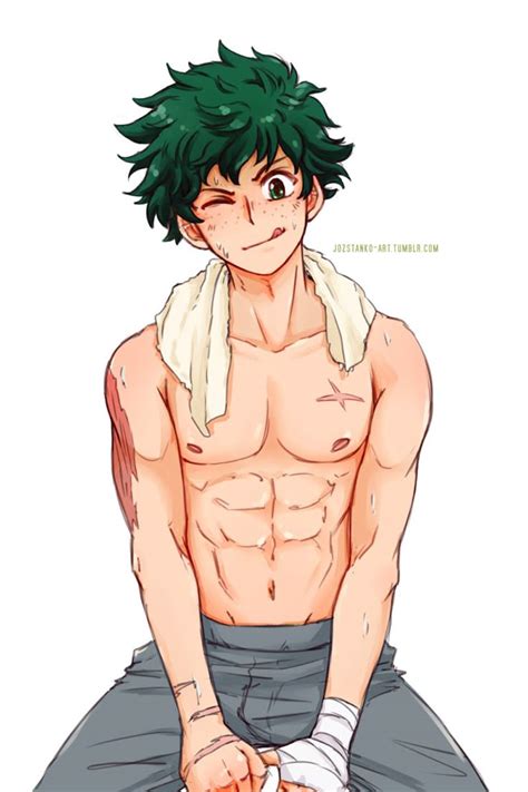 Pin By Alienfangirl On Izuku Midoriya Anime Guys Shirtless Anime Guys My Hero Academia