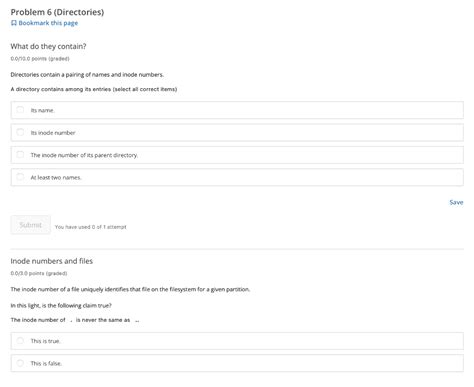 Solved Its Name Its Inode Number The Inode Number Of Its