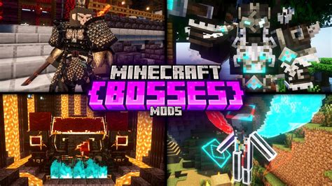 10 Minecraft Mods That Add New Bosses Forgefabric Youtube