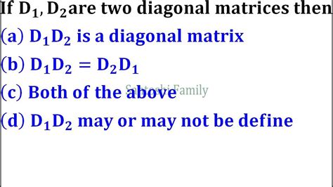 Download Linear Algebra Pdf Product Of Two Diagonal Matrices Iit Jam