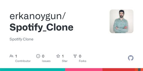 Github Erkanoygunspotifyclone Spotify Clone
