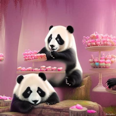 Pandas Crash A Tea Party By Xrebelyellx On Deviantart