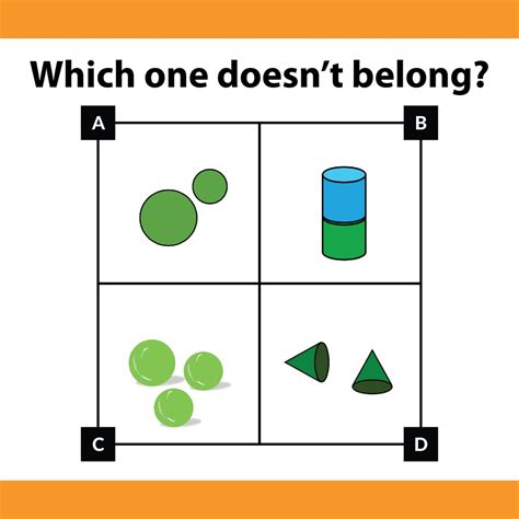 Math Which One Doesnt Belong