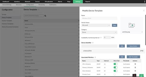 MSP Server Performance Monitoring ManageEngine RMM Central
