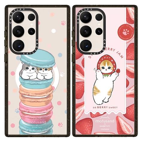 Jual Casetify Cute Cat Mofusand Samsung S25 S24 Ultra Phone Case High