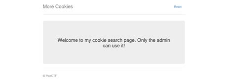 Picoctf More Cookies Pentest Journeys
