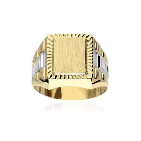 Sello Oro 18k Rectangular Fram Joyerías Sánchez