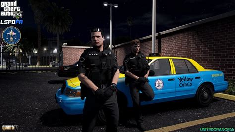 Gta V Lspdfr 0 4 9🚔 Lspd Lapd Gang Unit Undercover Taxi