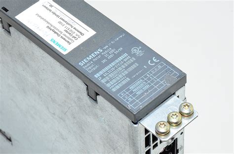 Siemens Sinamics 6sl3120 2te15 0aa0 Sinamics Double Motor Module Input