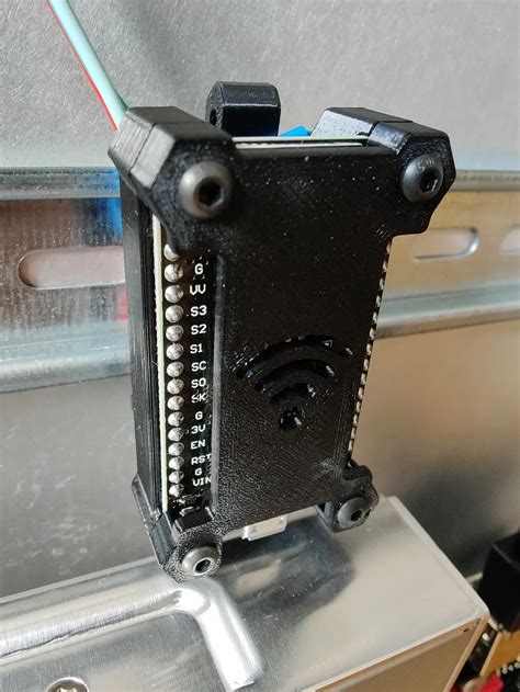nodemcu esp8266 v3 din enclosure by demek3d makerworld