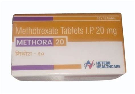 20 Mg Methotrexate Tablets Ip At ₹ 1200 Box Methotrexate Tablets In Varanasi Id 2853345630348