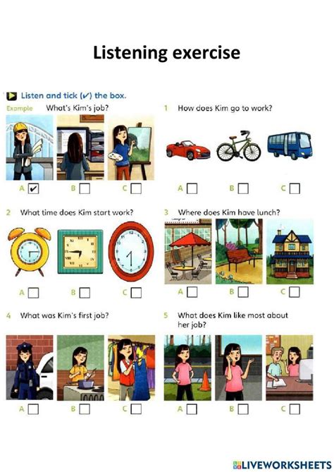 Ejercicio De 5 Listening Part2 Artofit