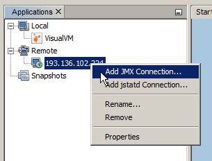 Java How To Use VisualVM And JMX Stack Overflow
