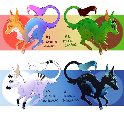 Open Set Price Deerfoxes — Weasyl