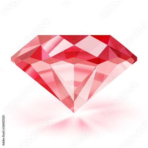 Realistic Ruby Illustration