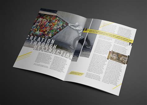 Graffiti Magazine Spread On Behance