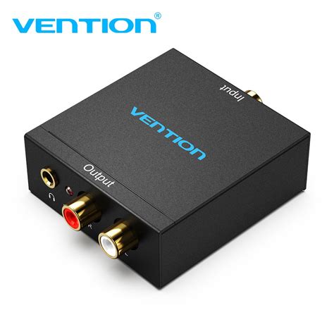 Vention Digital To Analog Audio Converter Khz DAC Digital Coaxial And Optical Toslink SPDIF