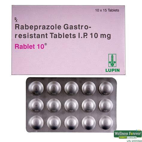 Buy Rablet 10mg 15 Tablets Online At Best Prices Wellness Forever