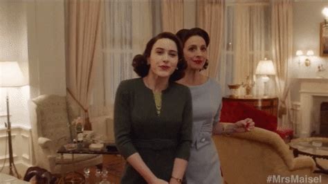 Marin Hinkle Rose  By The Marvelous Mrs Maisel Find And Share On Giphy