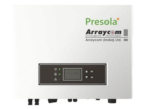 Grid Tied String Inverters Arraycom India Ltd