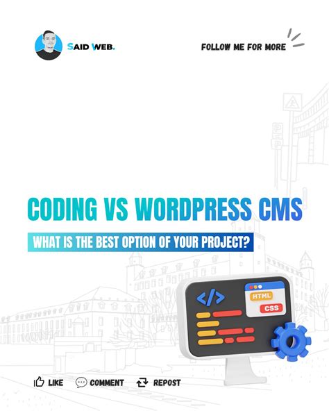 said b on linkedin coding website development wordpress developer