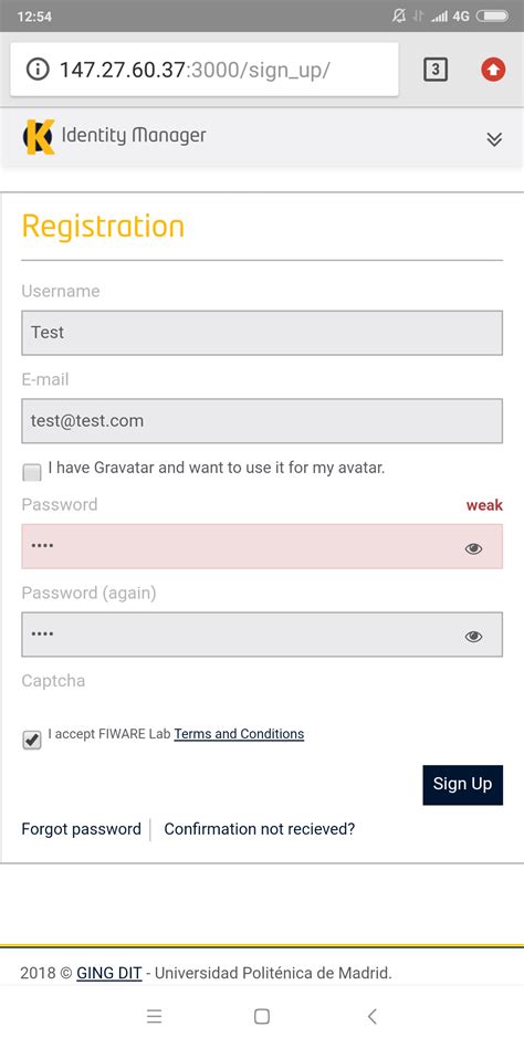 Keystore Cant Verify Fiware Idm User Account Stack Overflow