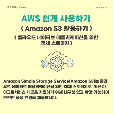 Amazon S3 활용하기 클라우드 네이티브 애플리케이션을 위한객체 스토리지 By 빌드업웍스 Medium
