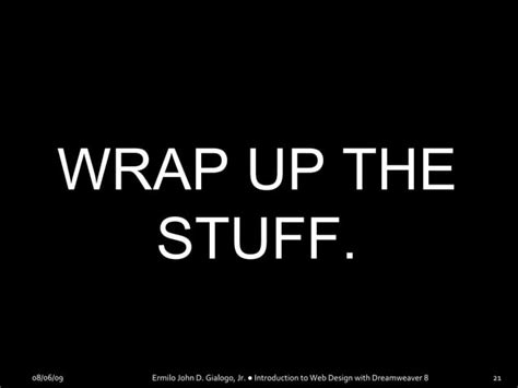 Introduction To Web Design With Dreamweaver Basics Ppt