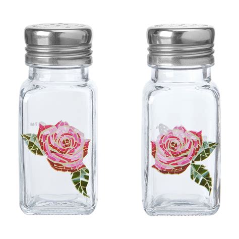 Dolly Parton Glass Blush Salt And Pepper Shakers