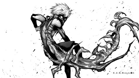 Manga Monochrome Kaneki Ken Tokyo Ghoul Wallpapers Hd Desktop And