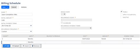How To Use NetSuite Billing Schedules NetFreak NetSuite Help