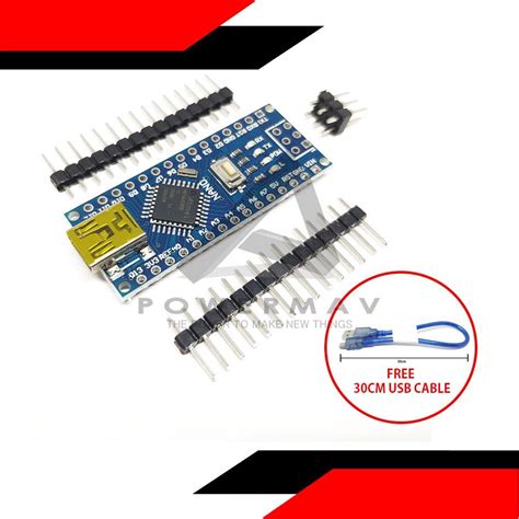 Arduino Nano 328 With Usb Cord Powermav Electronics Store