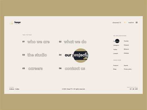 Overlay Menu Stock Dutch Design Aards
