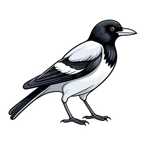 Векторная иллюстрация в стиле мультфильма Скорпионная птица Премиум векторы