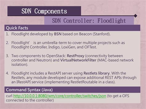 Sdn Openflow Nfv And Virtual Network Ppt