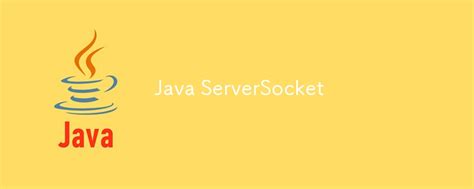 java伺服器套接字 java教程 php中文網