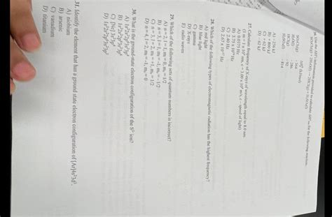 Solved 26 Use The AH Information Provided To Calculate Chegg Com