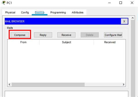 Konfigurasi Mail Server Sederhana Menggunakan Cisco Packet Tracer Yan