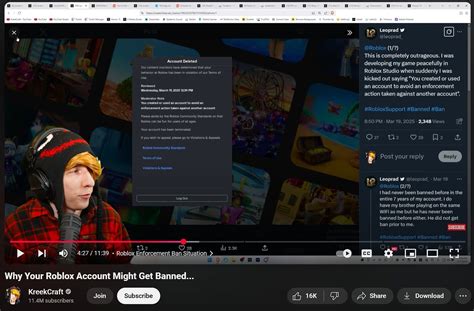 Wrongly Banned Creating Or Using An Account To Avoid An Enforcement