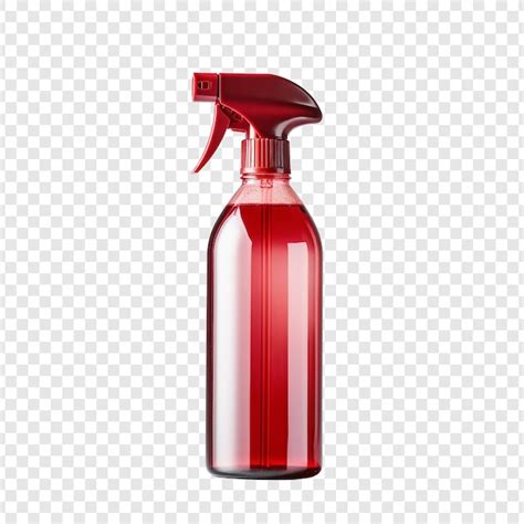 투명 한 배경에 고립 된 스프레이 병 무료 Psd 파일