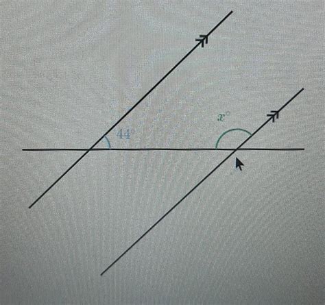 Below Are Two Parallel Lines With A Third Line Intersecting Them