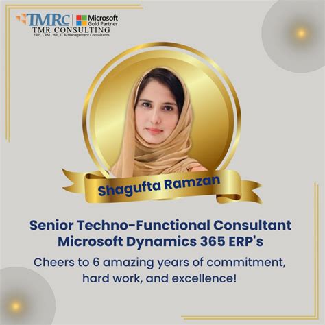Tmrconsulting Workanniversary Microsoft Tmrc Erp Leadership Microsoftdynamics365