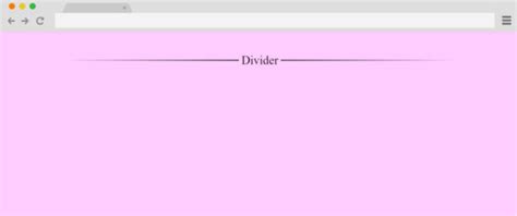 Creative CSS Divider Examples With Tutorials Code Snippets Previews UiCookies