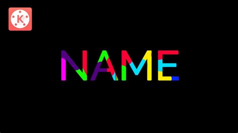 how to make a colorful text intro in kinemaster kinemaster tutorials tech share tamil youtube