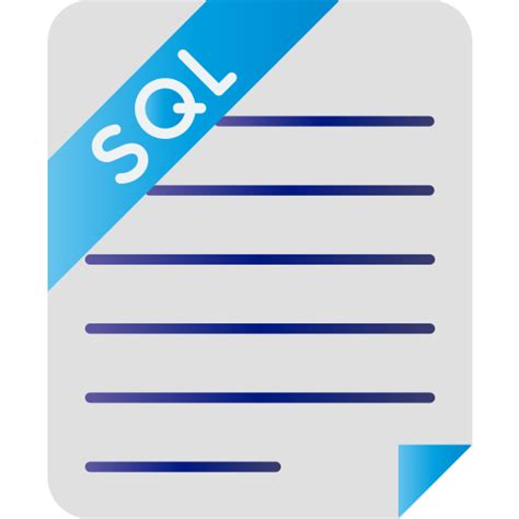 Structured Query Language Data File Icon Download On Iconfinder