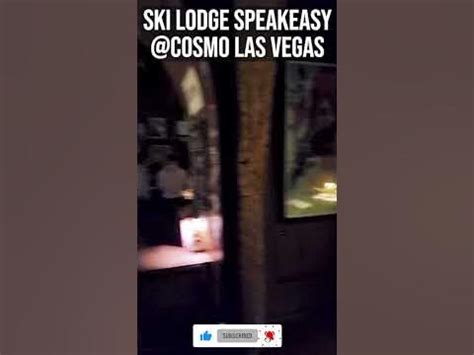 Ski Lodge Speakeasy At Cosmo Las Vegas Youtube